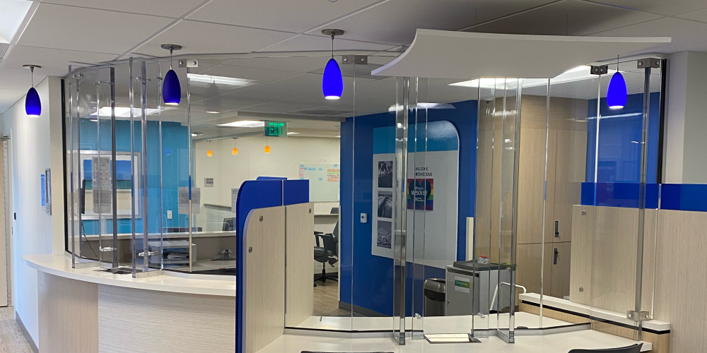 Hospital Reception Desk